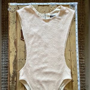 Rehab | Tops | Revolve Rehab Sequin Bodysuit Deep Side Cut Out Bodysuit ...